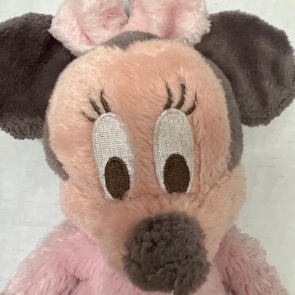 Disney | Toys | Pink Baby Minnie Mouse Bell Rattle Disney Parks Lovey ...